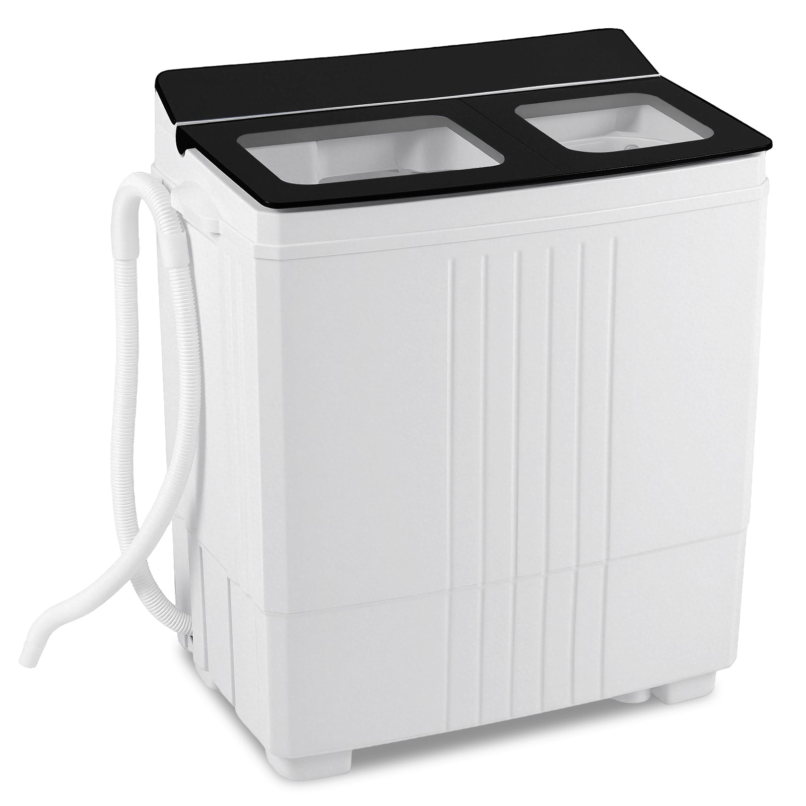 Portable Washing Machine with 12 LBS Washer and 8 LBS Spinner Combo fo ...